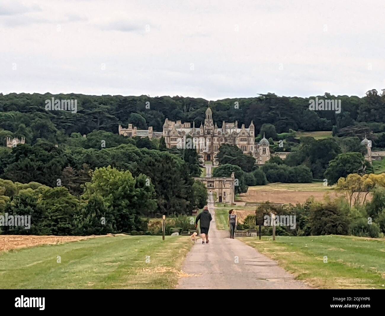 Harlaxton manor hi-res stock photography and images - Alamy