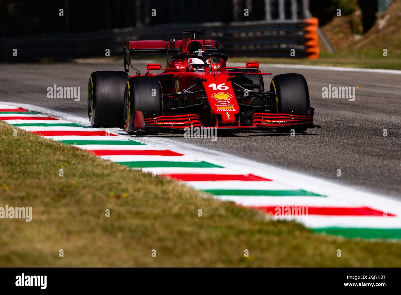 16 LECLERC Charles (mco), Scuderia Ferrari SF21, action during the Formula 1 Heineken Gran ...