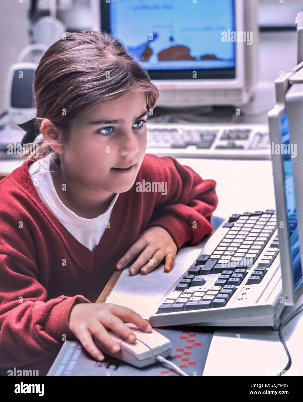 1990s computer learning style fashion hardware hi-res stock photography ...