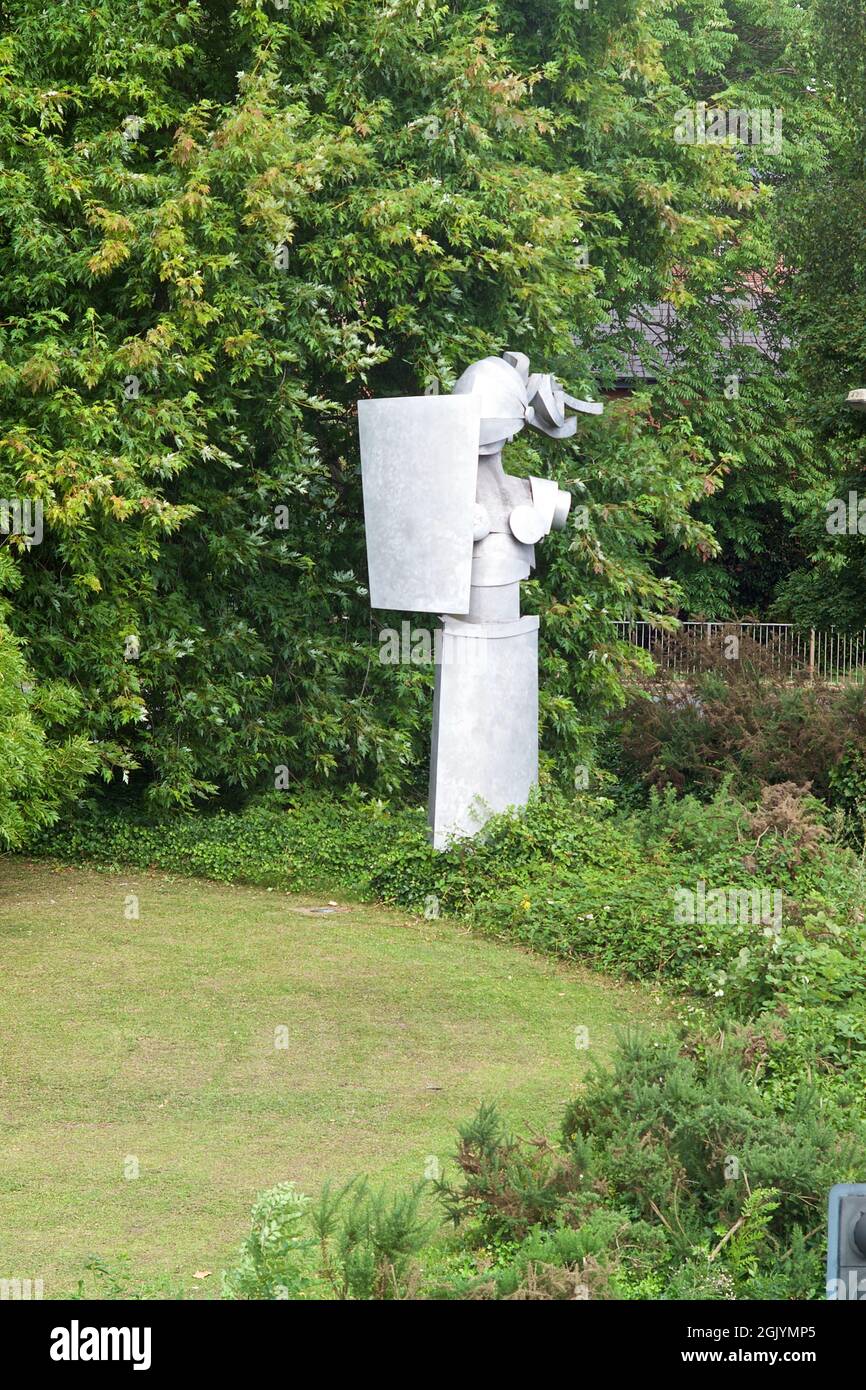Statue of Boudica on a roundabout in Colchester Essex Stock Photo - Alamy