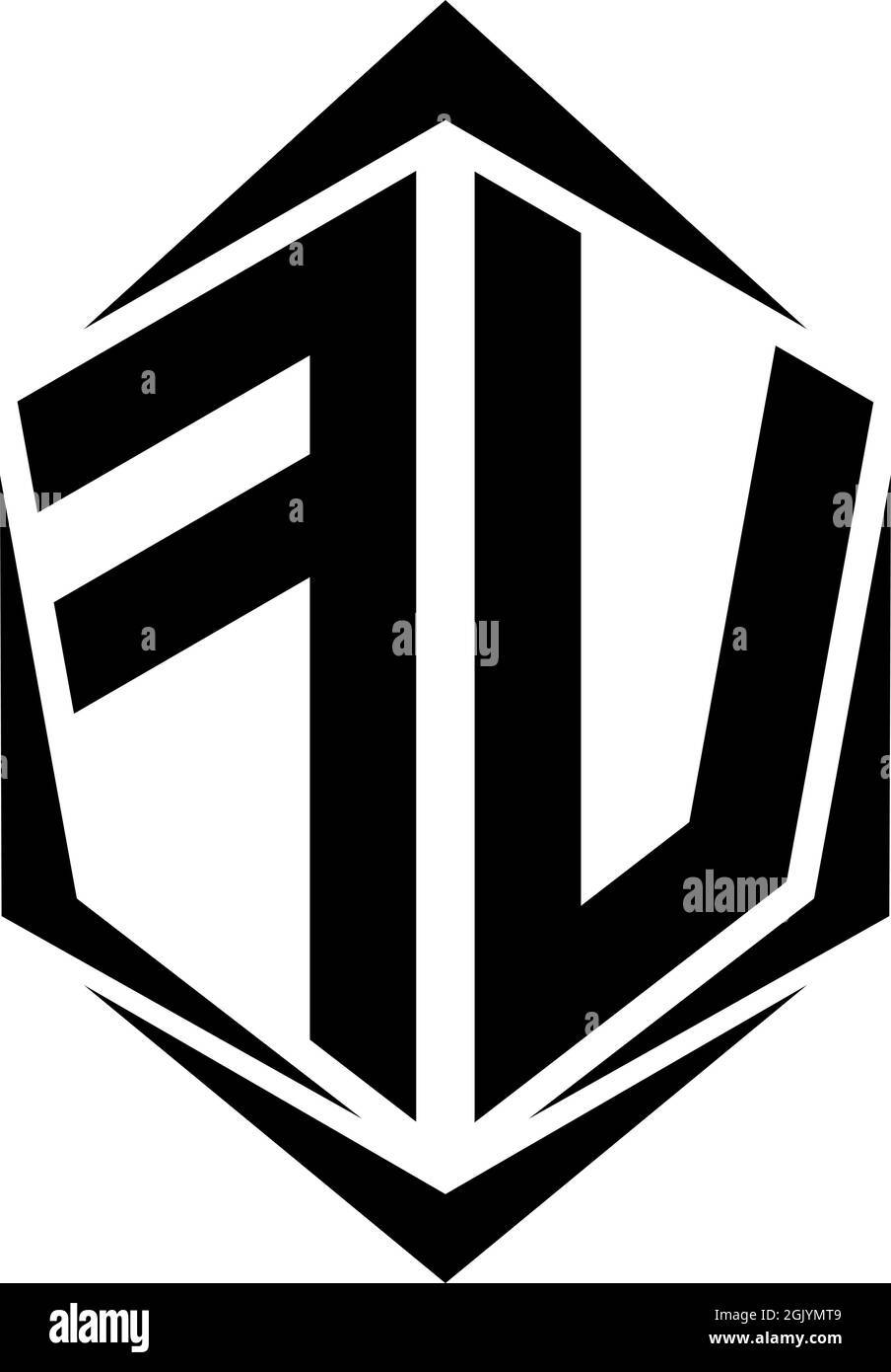 Initial fv Cut Out Stock Images & Pictures - Alamy