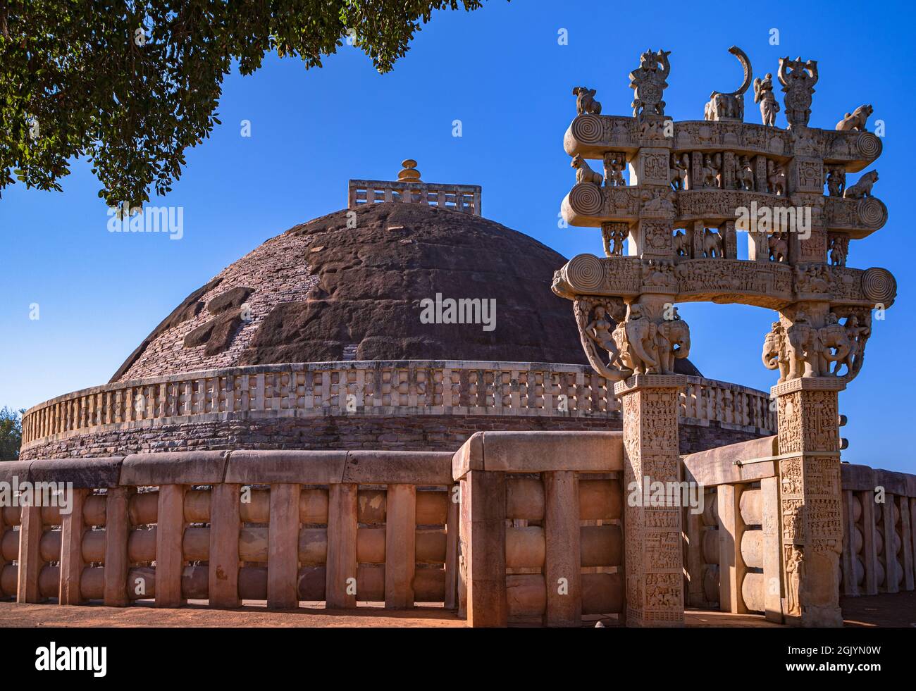Great Stupa At Sanchi Architecture