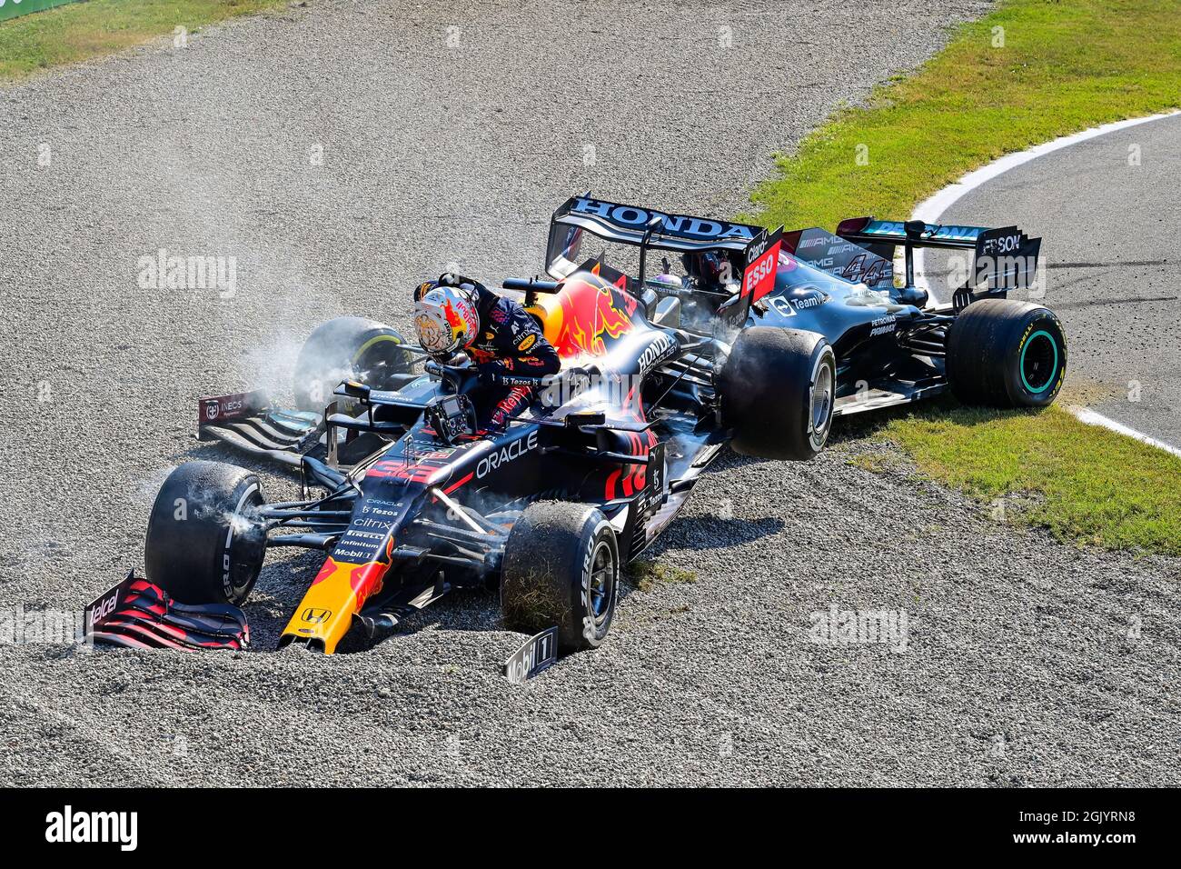 HAMILTON Lewis (gbr), Mercedes AMG F1 GP W12 E Performance, VERSTAPPEN ...