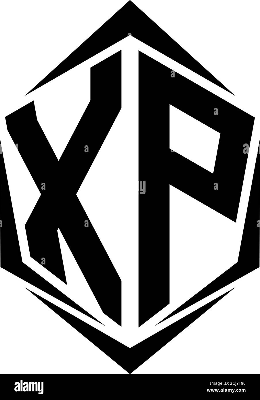 Xp logo design hi-res stock photography and images - Alamy