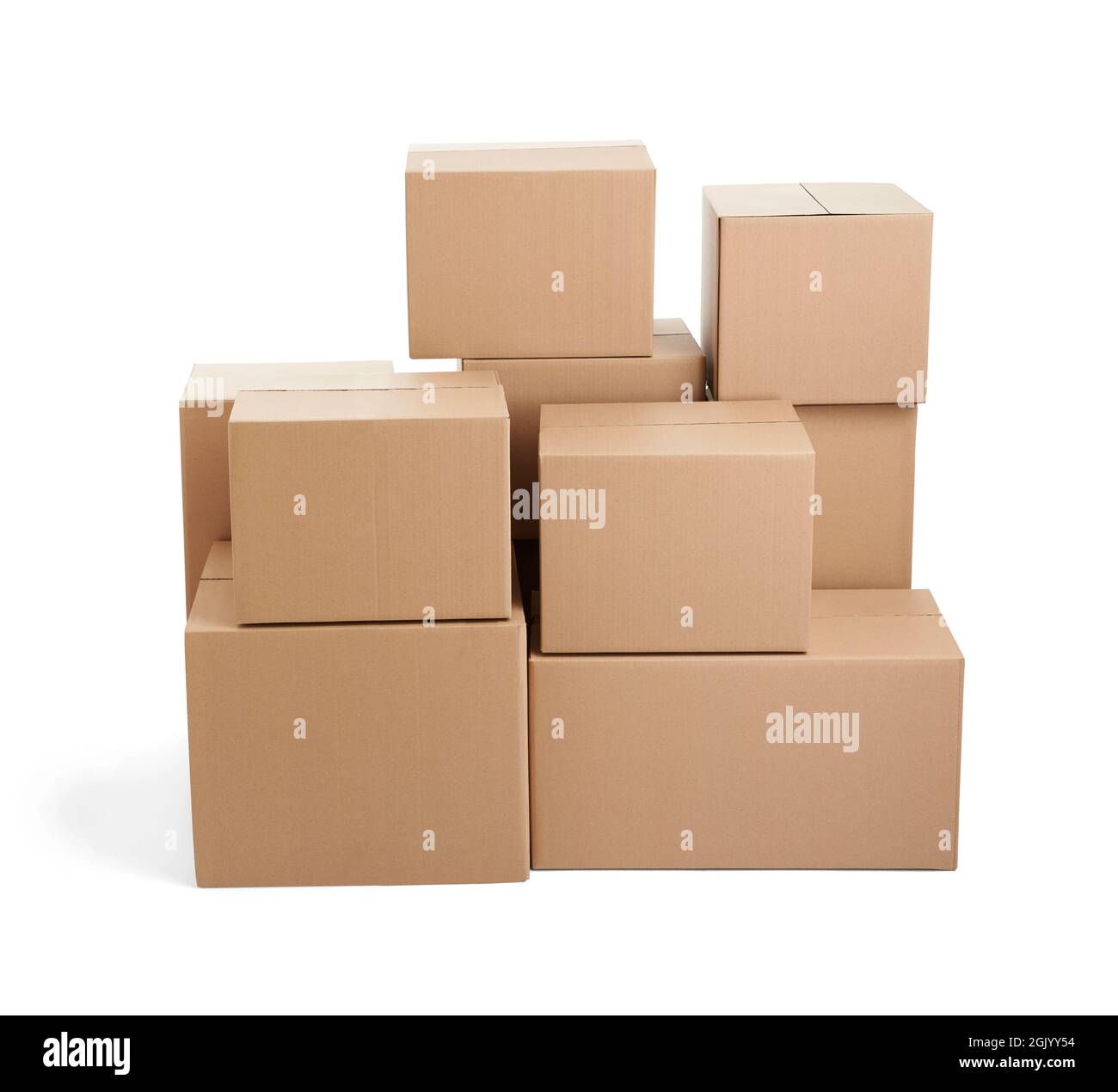 box package delivery cardboard carton Stock Photo - Alamy