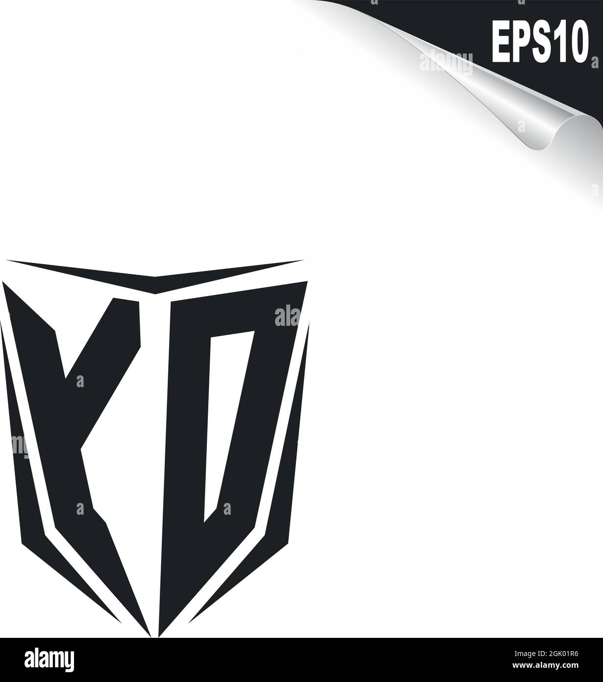 Initial YD logo design with Shield style, Logo business branding Stock ...