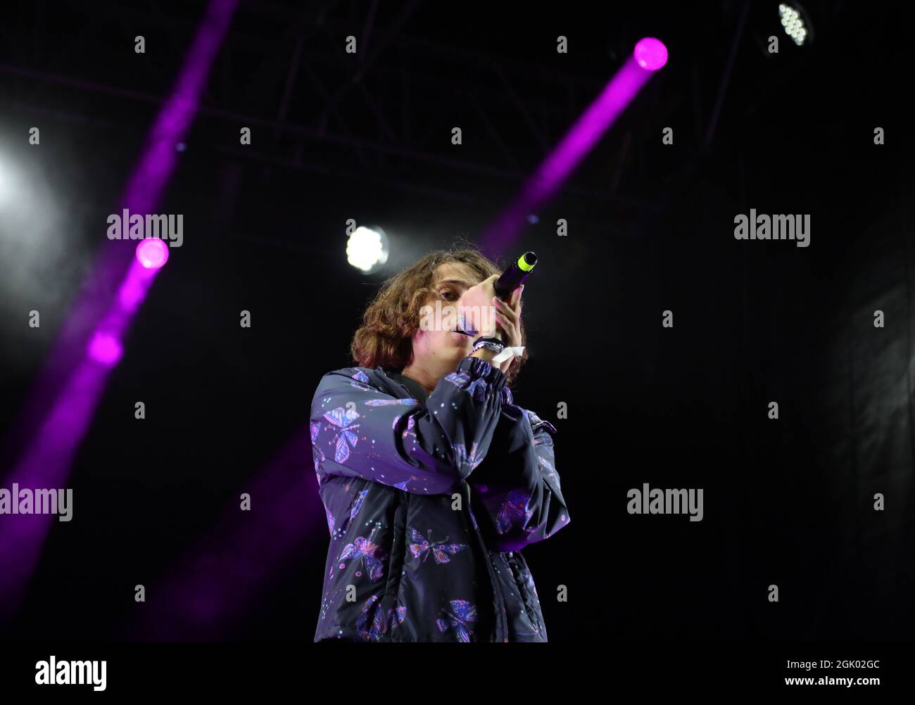 Vicenza, VI, Italy - September 7, 2021: SANGIOVANNI a famous young ...