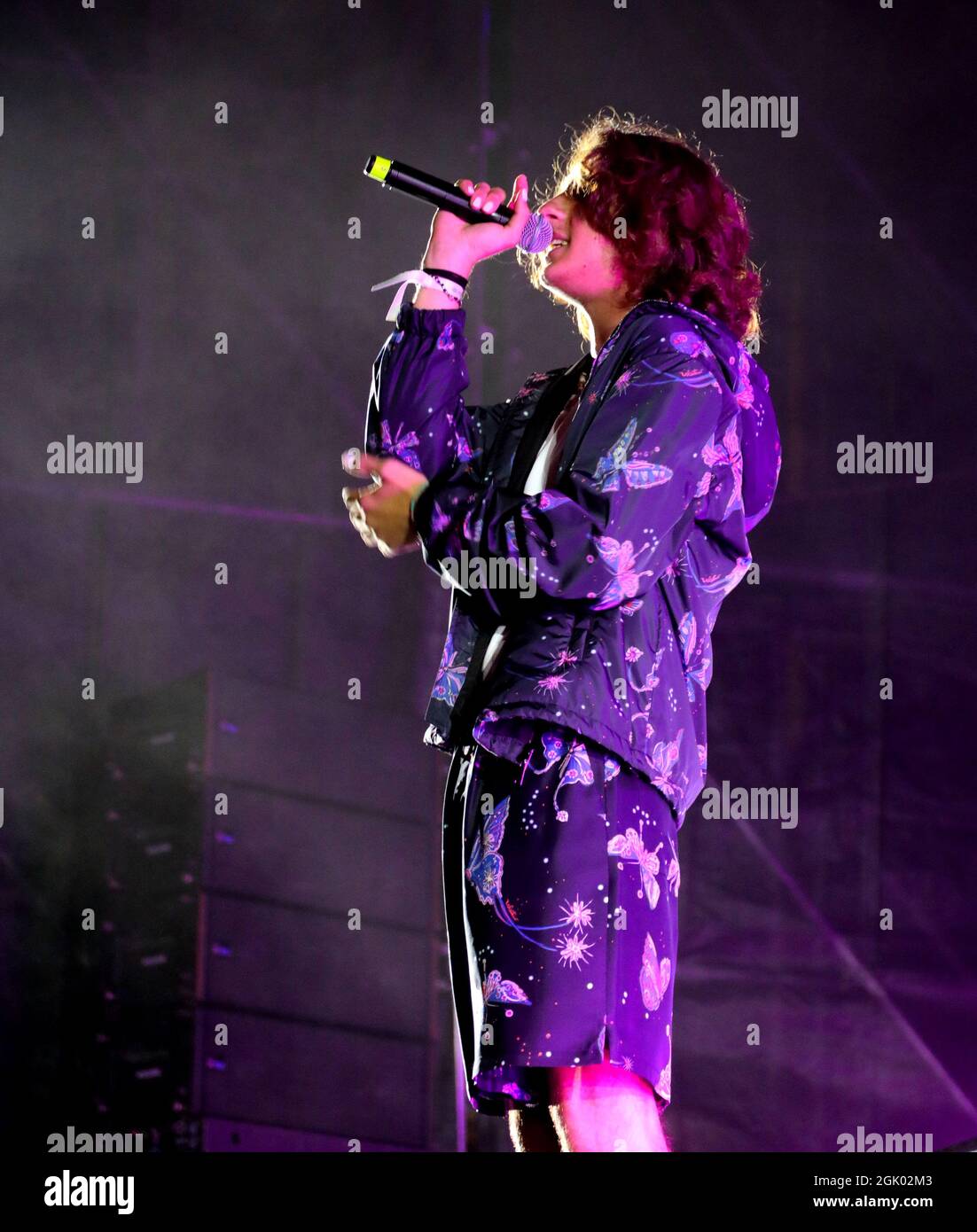 Vicenza, VI, Italy - September 7, 2021: SANGIOVANNI a famous young ...