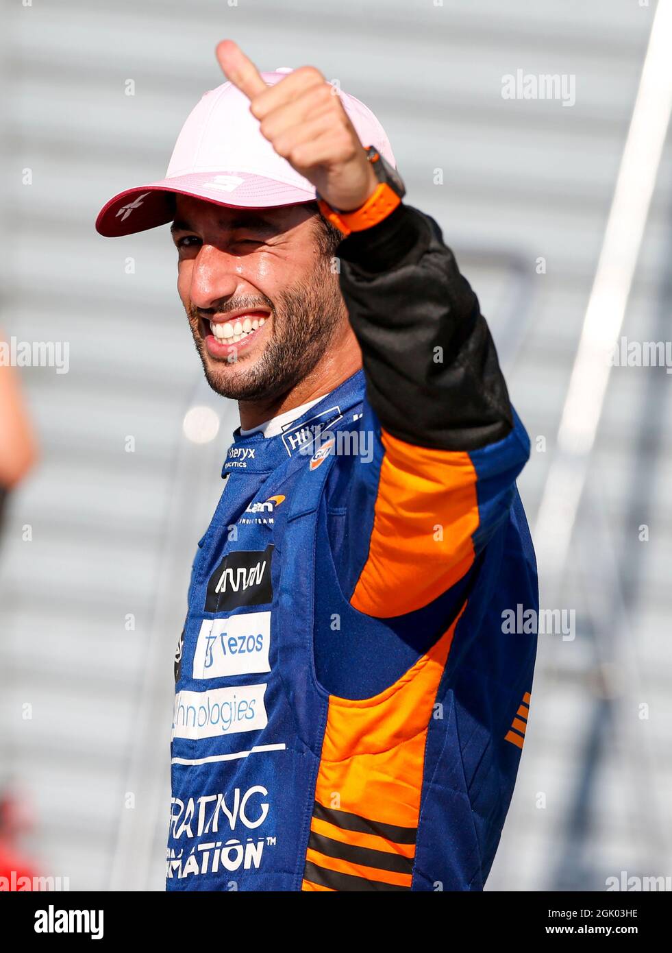 Monza, Italy. 12th Sep, 2021. # 3 Daniel Ricciardo (AUS, McLaren F1 ...