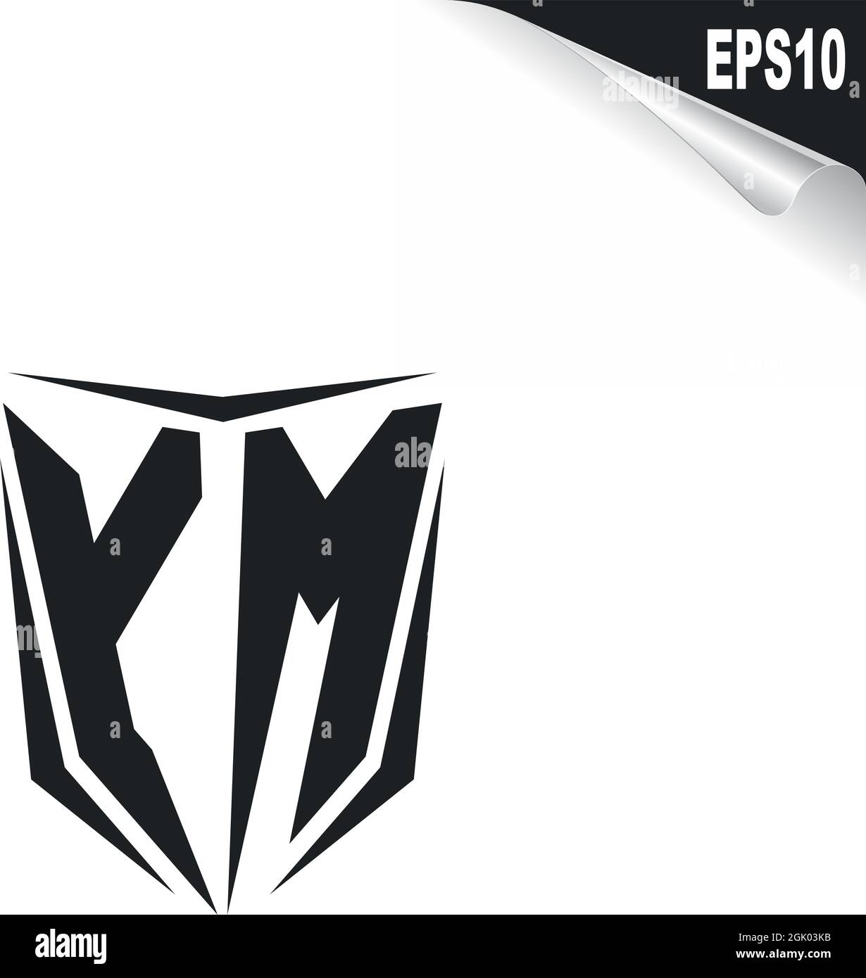 Initial YM logo design with Shield style, Logo business branding Stock Vector Image & Art - Alamy