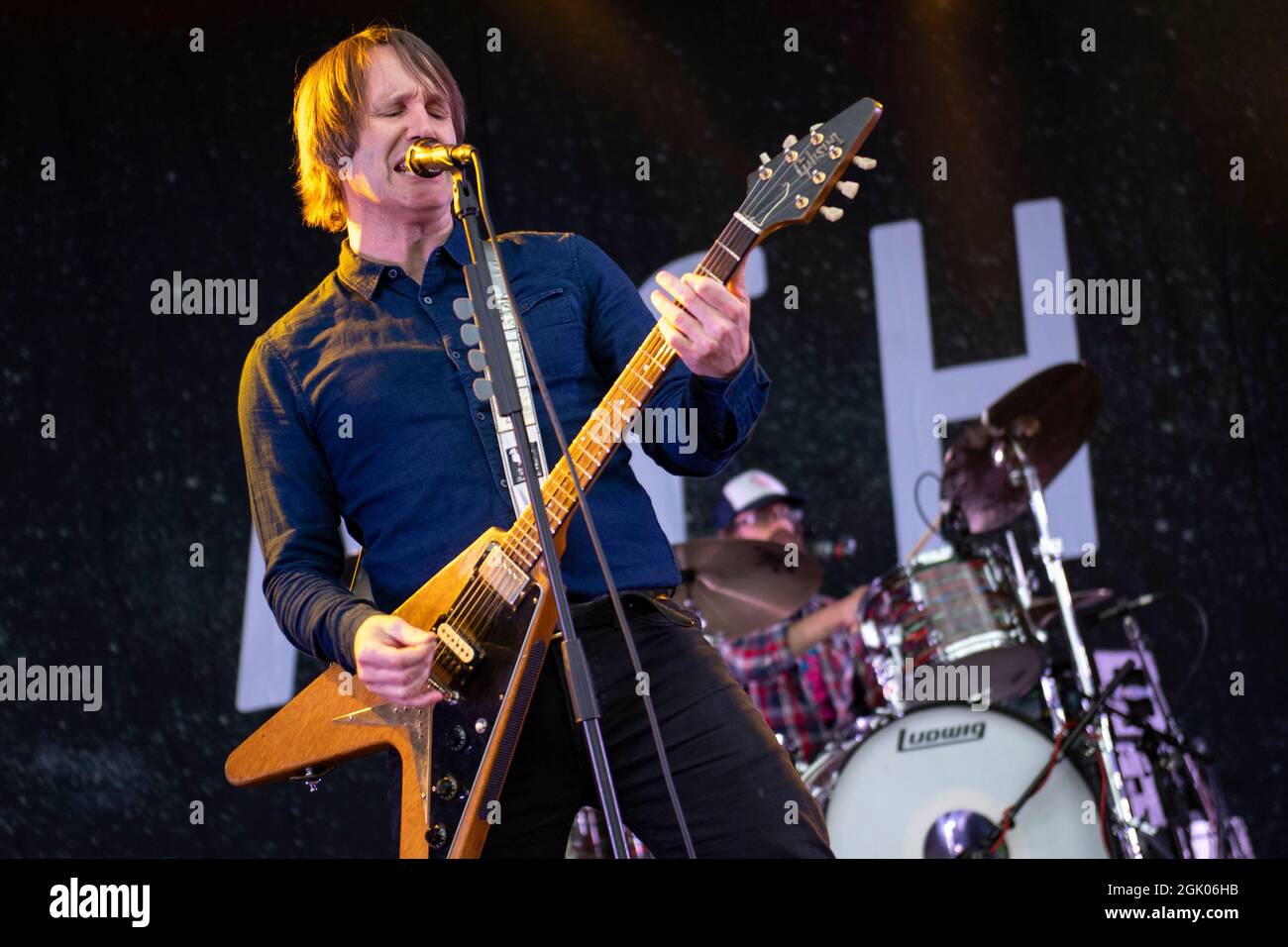 Glasgow, UK. 12th Sep, 2021. PICTURED: Tim Wheeler frontman, singer and ...