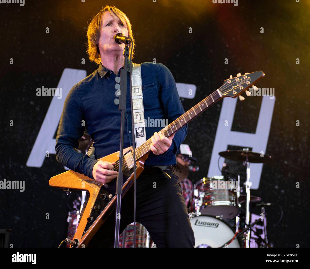 Glasgow, UK. 12th Sep, 2021. PICTURED: Tim Wheeler frontman, singer and ...
