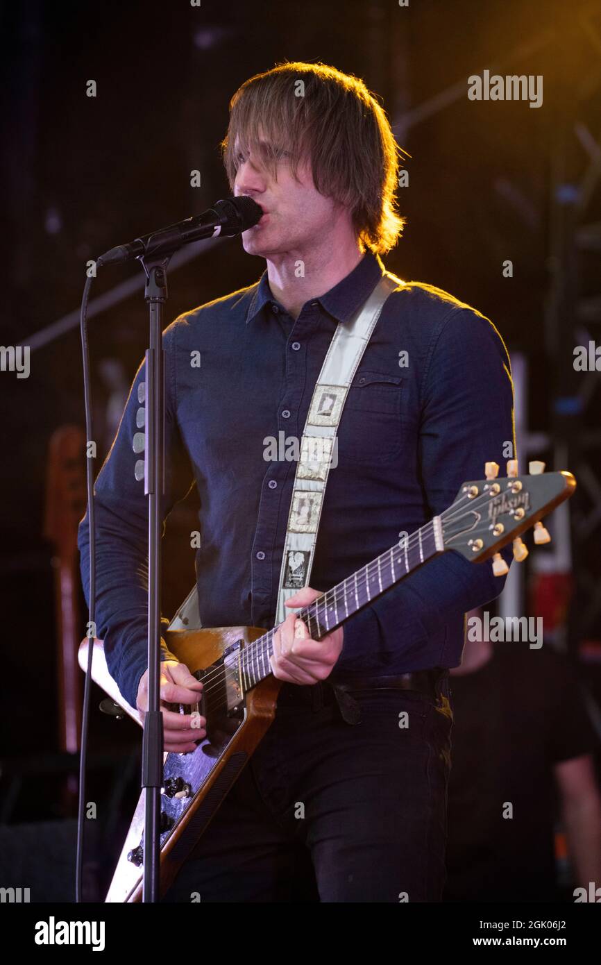 Glasgow, UK. 12th Sep, 2021. PICTURED: Tim Wheeler frontman, singer and ...