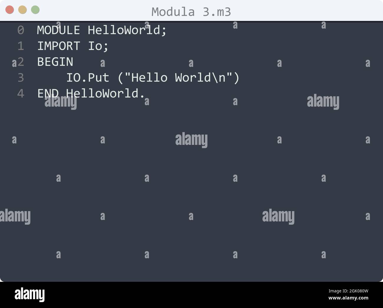 Modula 3 text Stock Vector Images - Alamy