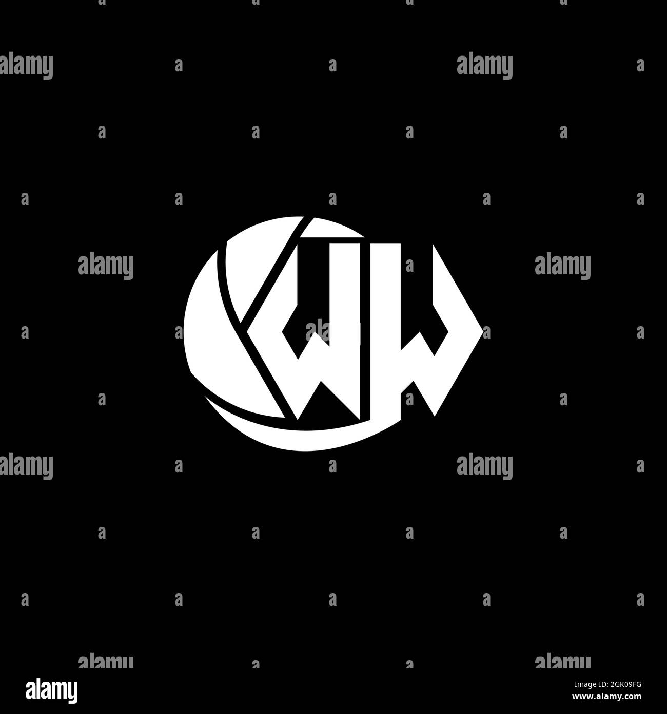 Ww sign Stock Vector Images - Alamy