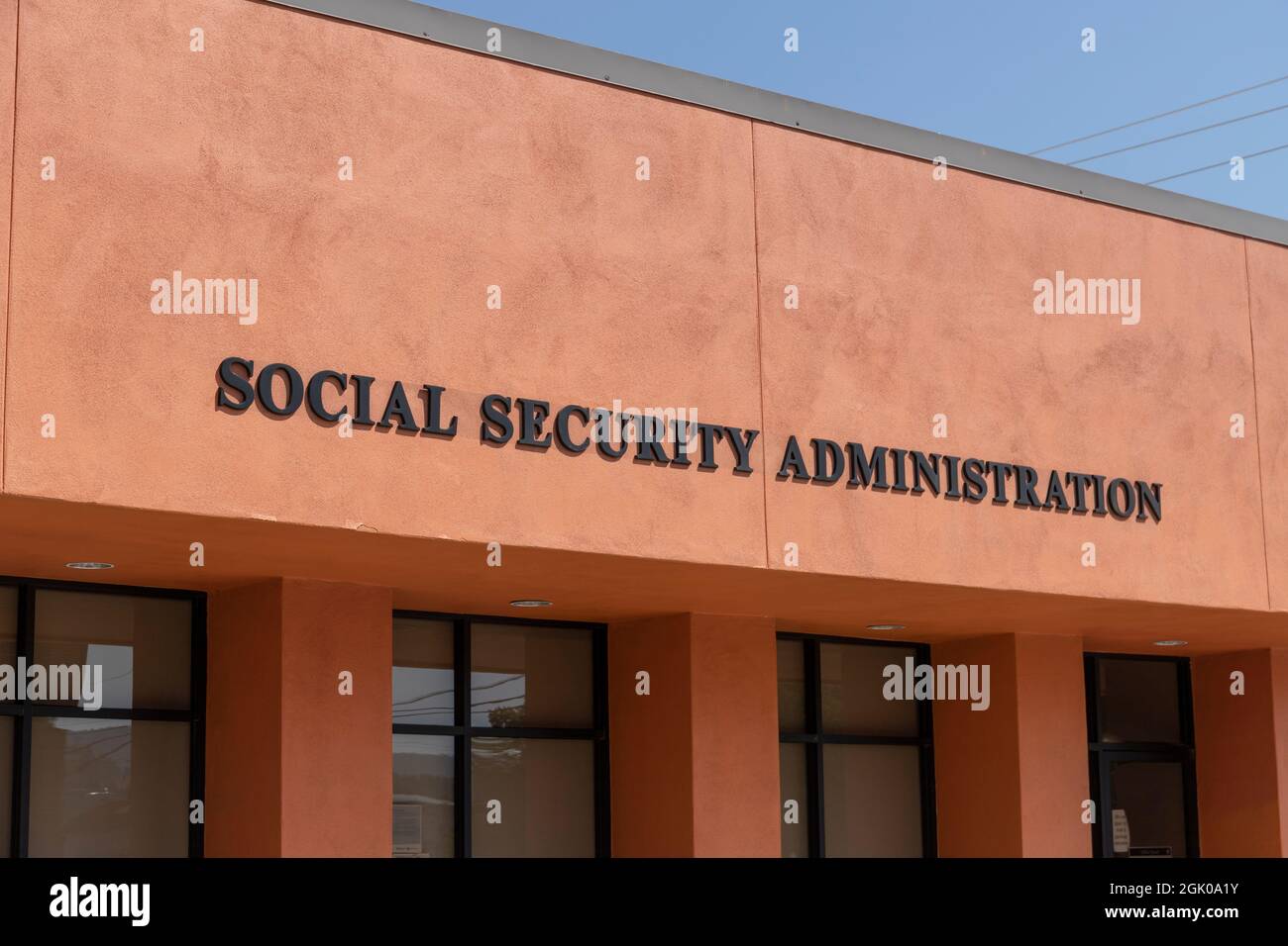 Prescott - Circa September 2021: Social Security Administration branch ...