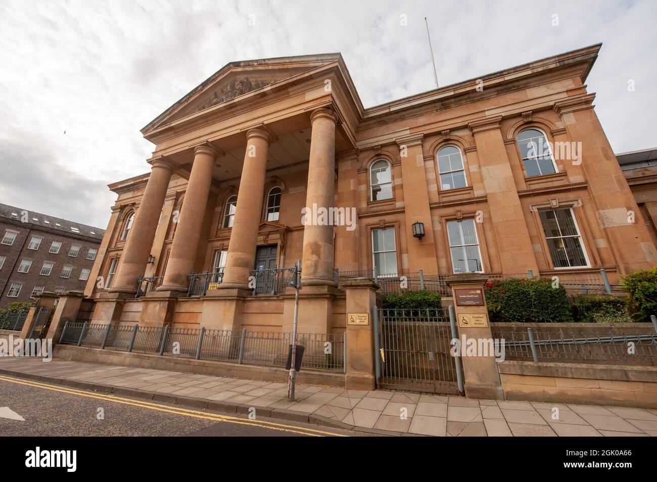 Sheriff Court. Situated on the north bank of Firth of Tay Dundee is the ...