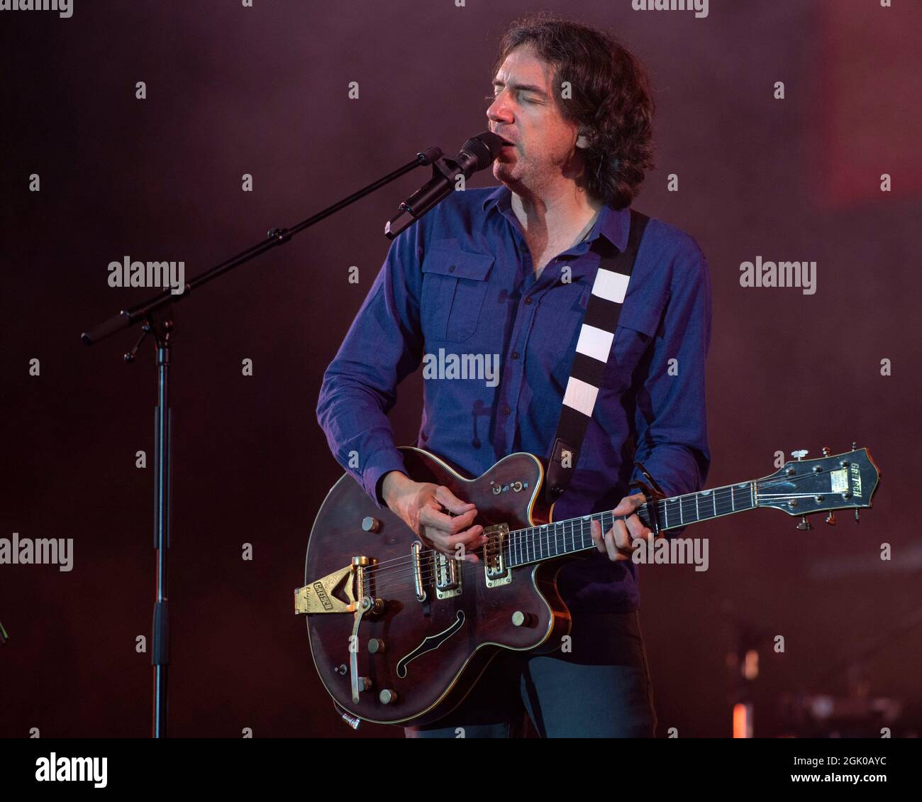 Glasgow, UK. 12th Sep, 2021. PICTURED: Gary Lightbody, frontman, singer ...