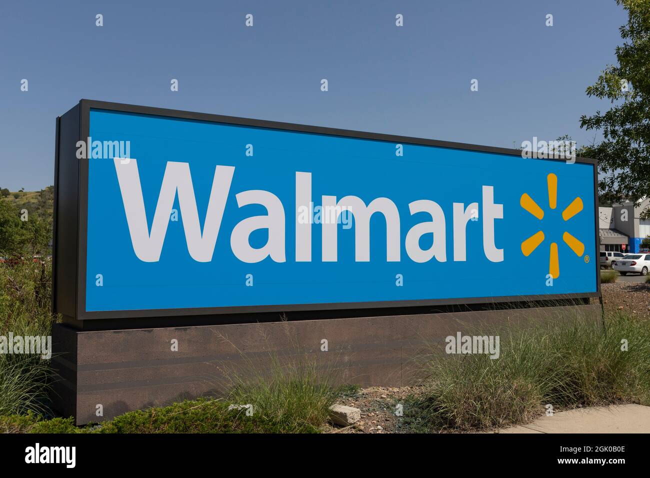 Prescott - Circa September 2021: Walmart Retail Location. Walmart ...