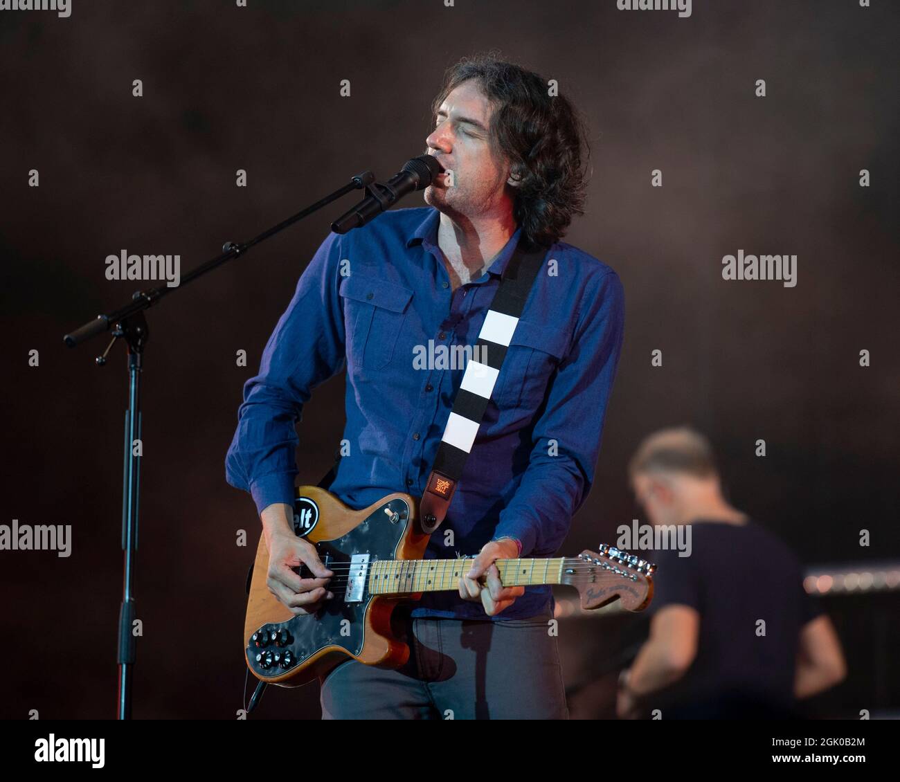 Glasgow, UK. 12th Sep, 2021. PICTURED: Gary Lightbody, frontman, singer ...