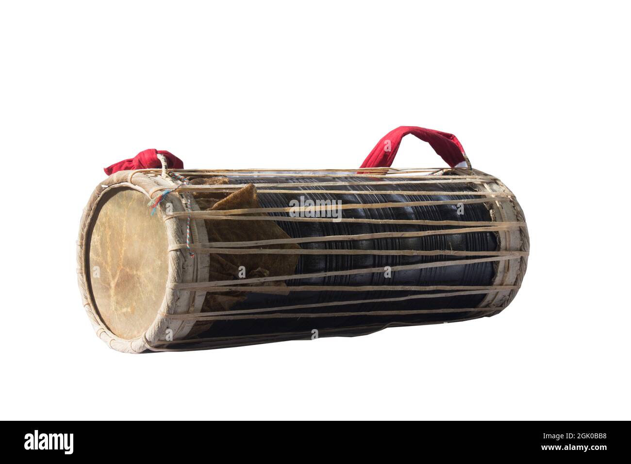 tradition Drum on a white background Stock Photo - Alamy