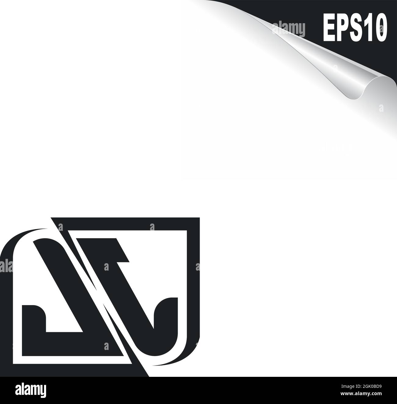 Initial JJ logo design with Shape style, Logo business branding Stock ...