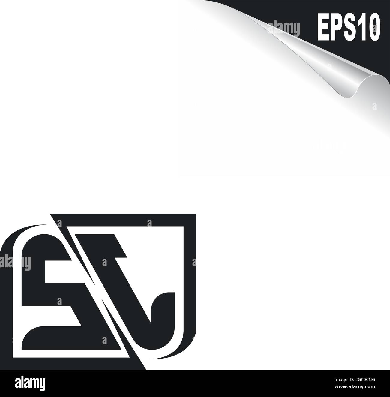 Initial SJ logo design with Shape style, Logo business branding Stock ...