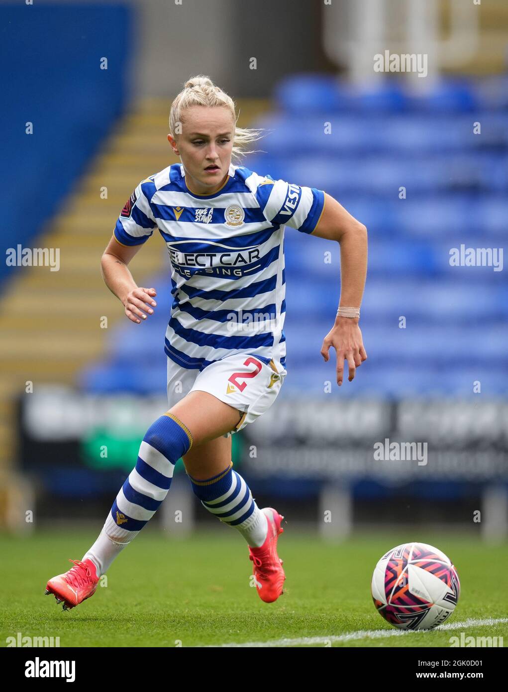 Reading, UK. 12th Sep, 2021. Faye Bryson of Reading Women during the ...