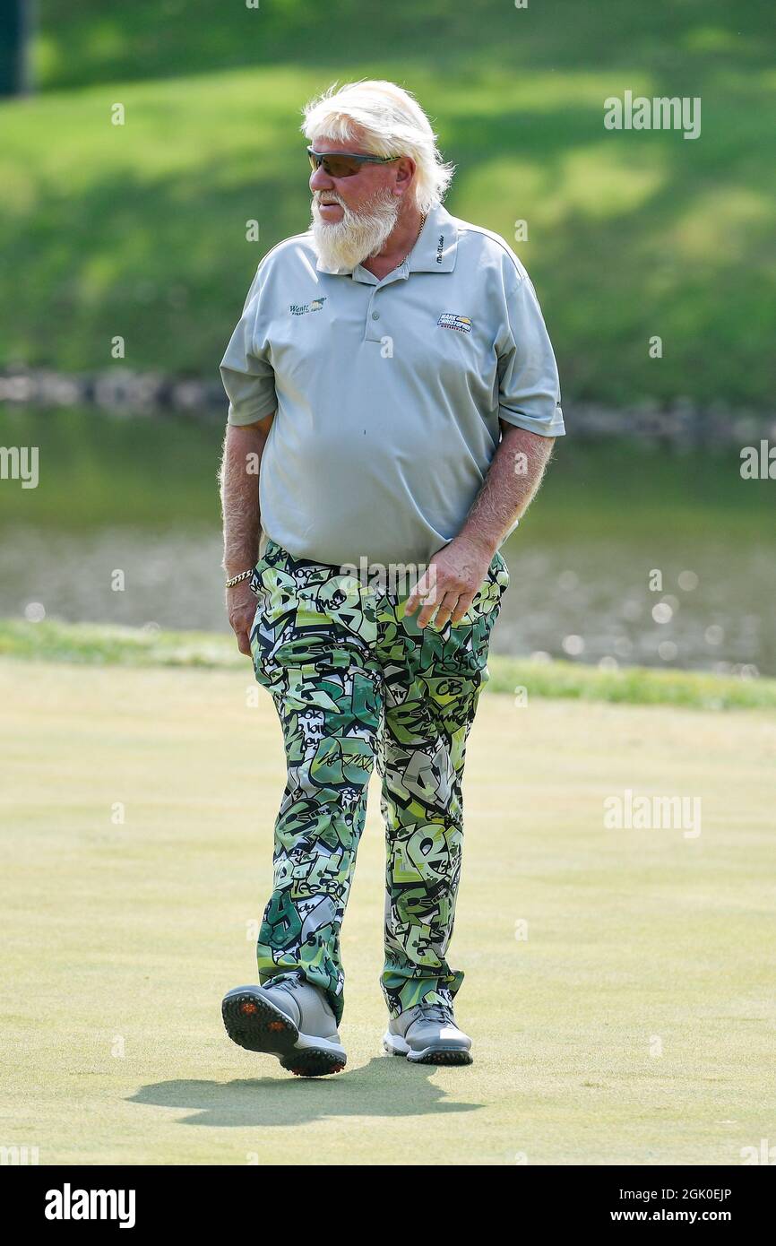 September 12, 2021: John Daly from Dardanelle Arkansas on the fourth ...
