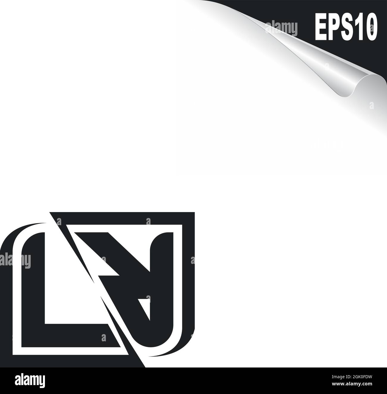 Initial LR logo design with Shape style, Logo business branding Stock ...