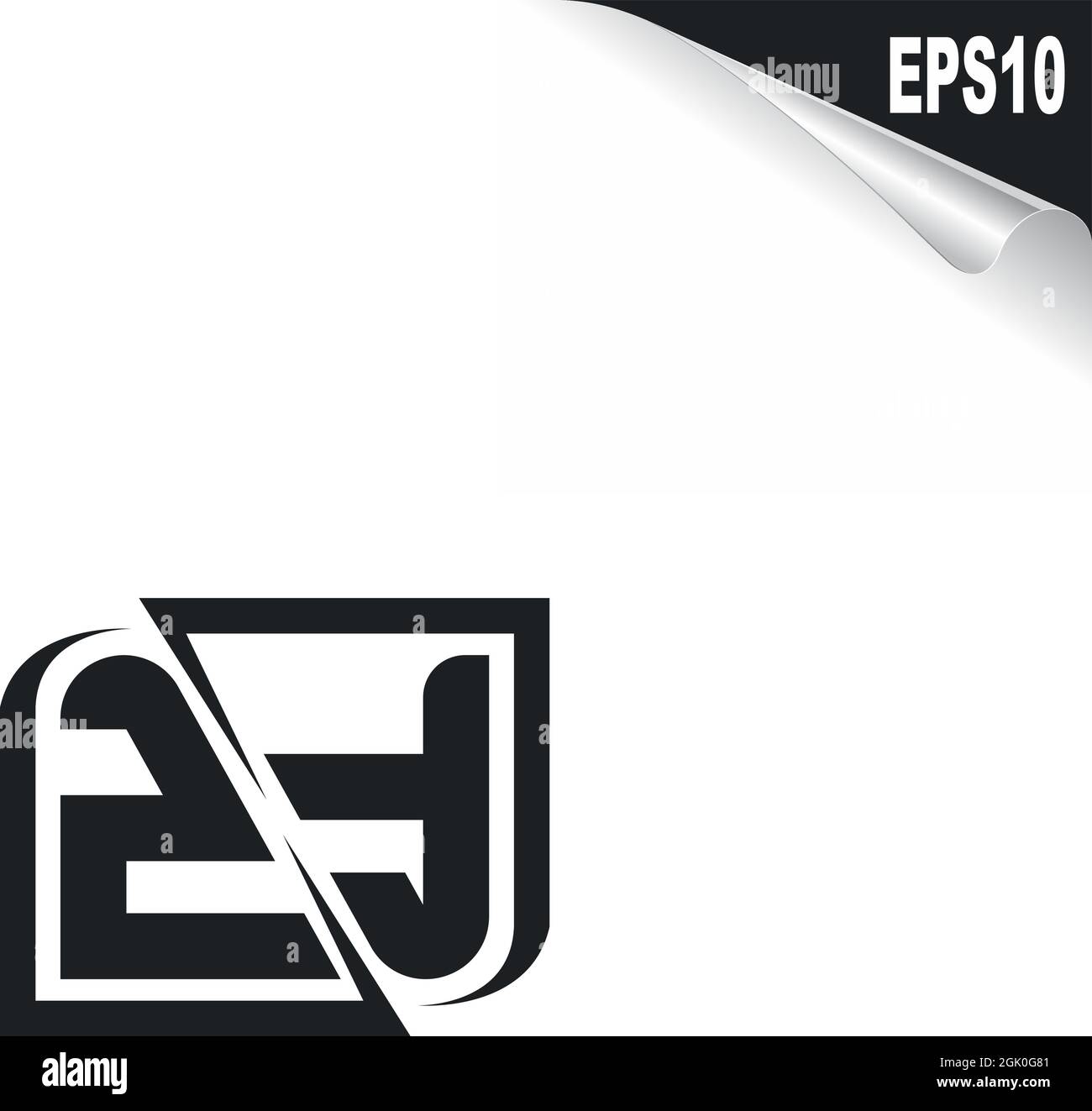 Initial ZF logo design with Shape style, Logo business branding Stock ...