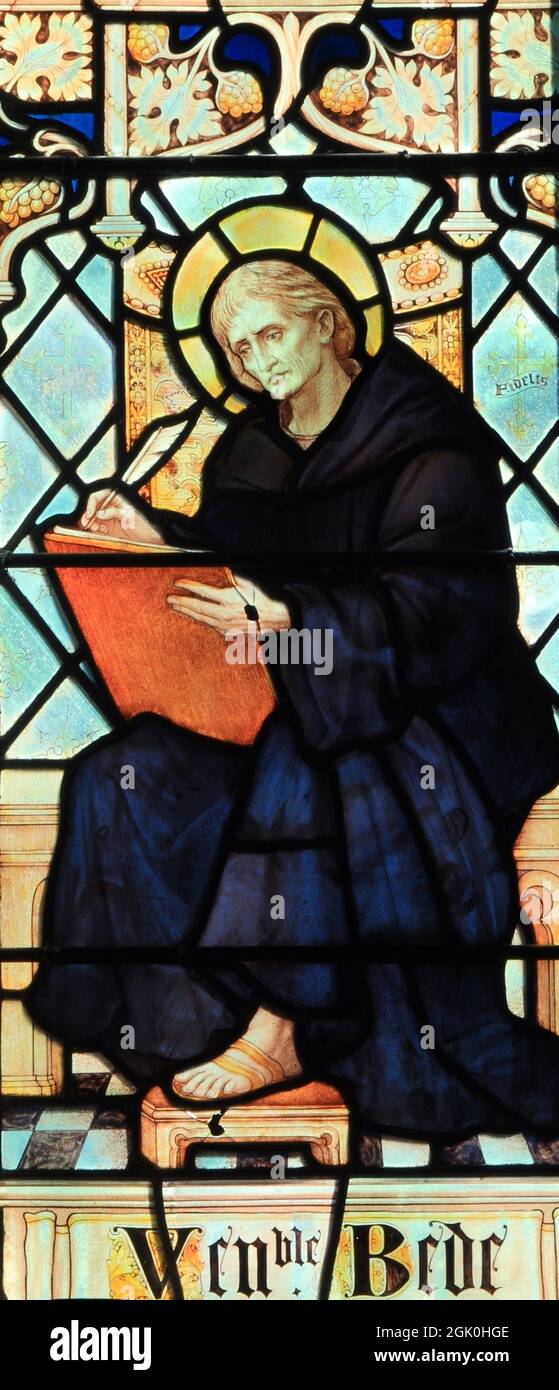 Venerable Bede, Benedictine Monk, 7th Century, Scholar, Historian ...