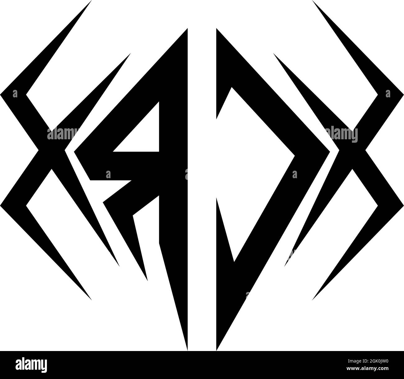 Initial RC logo design with Cool style, Logo business branding Stock ...