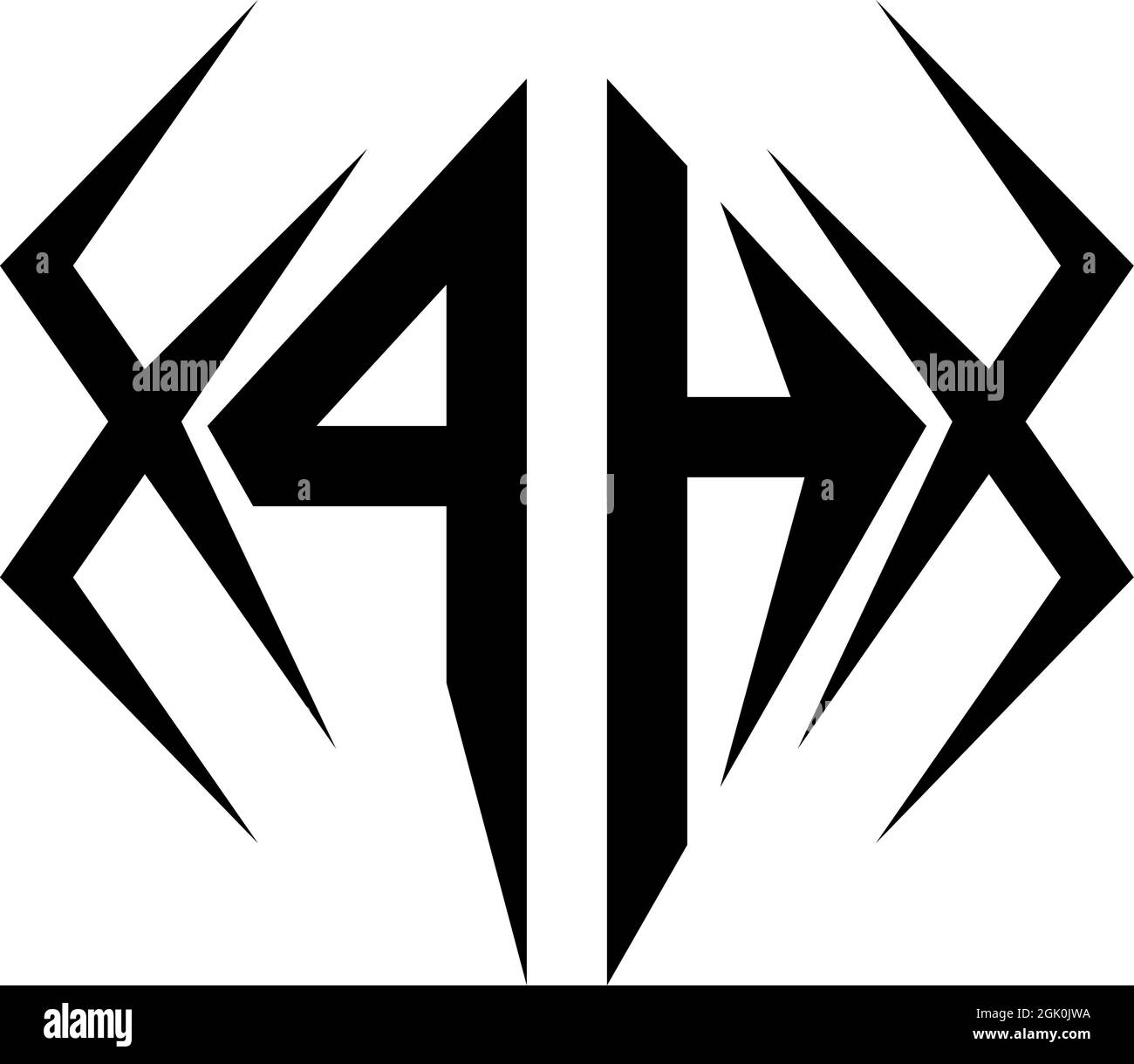 Initial PH logo design with Cool style, Logo business branding Stock ...