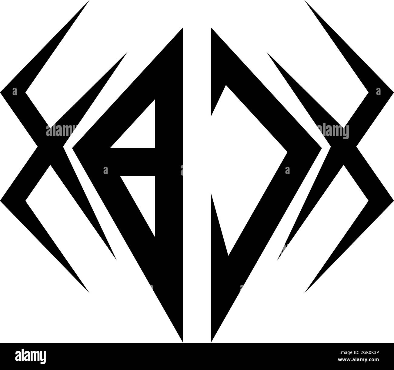 Initial BC logo design with Cool style, Logo business branding Stock ...