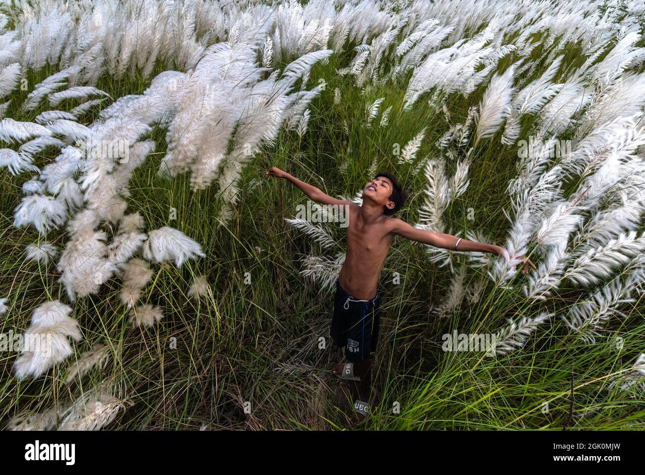 Kolkata, West Bengal, India. 12th Sep, 2021. The remote village ...