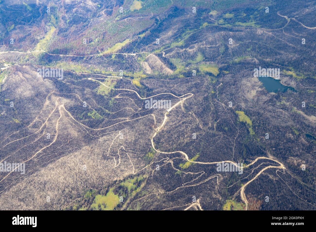 Burn scar hi-res stock photography and images - Alamy