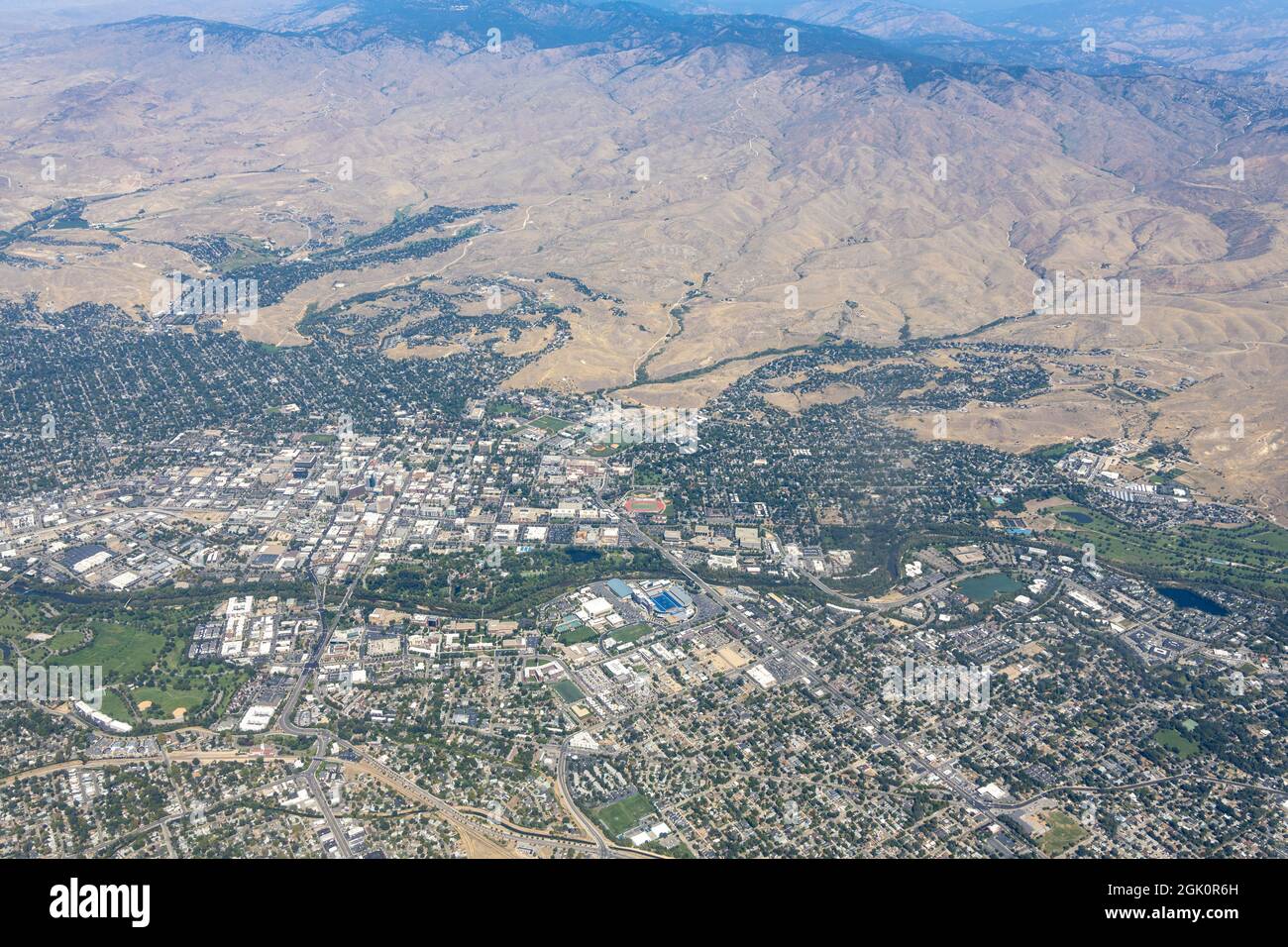 Aerial View of Boise, Idaho, USA Stock Photo - Alamy Aerial View of Boise, Idaho, USA Stock Photo - Alamy