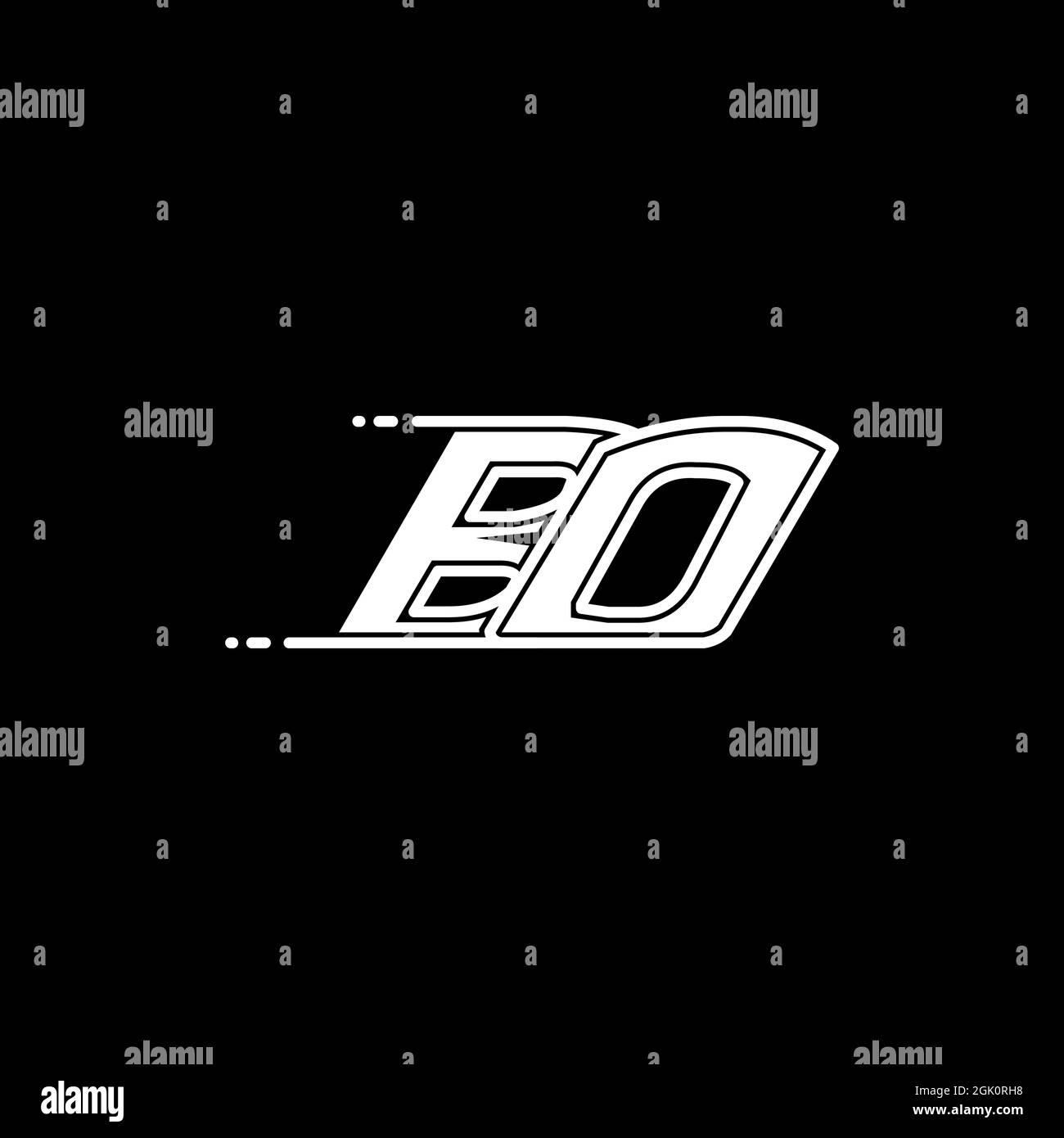 Bo logo design Black and White Stock Photos & Images - Alamy