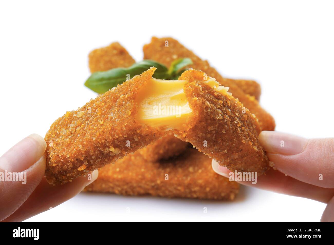 Melted cheese fingers hi-res stock photography and images - Alamy