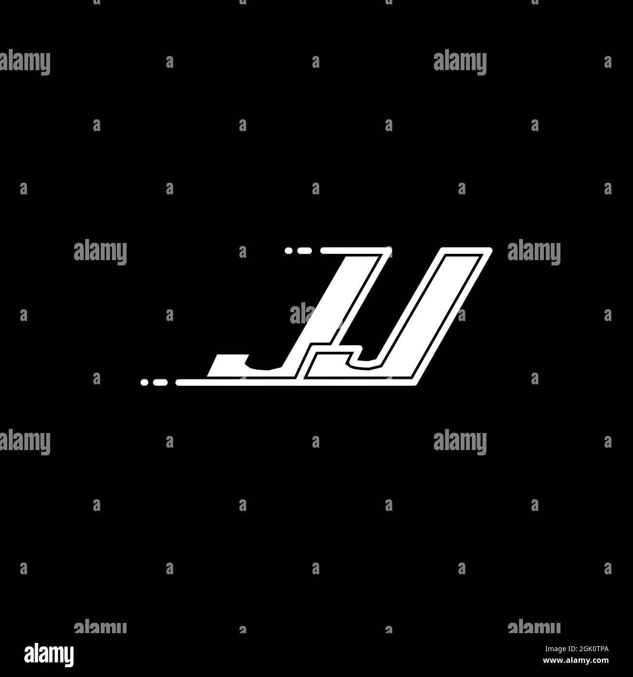 Initial JJ logo design with Shape style, Logo business branding Stock ...