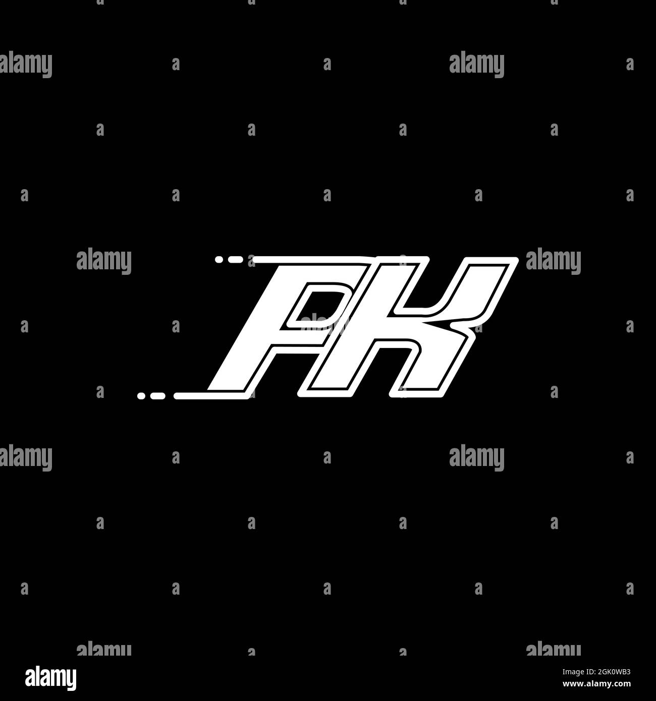 Pk logo hi-res stock photography and images - Alamy