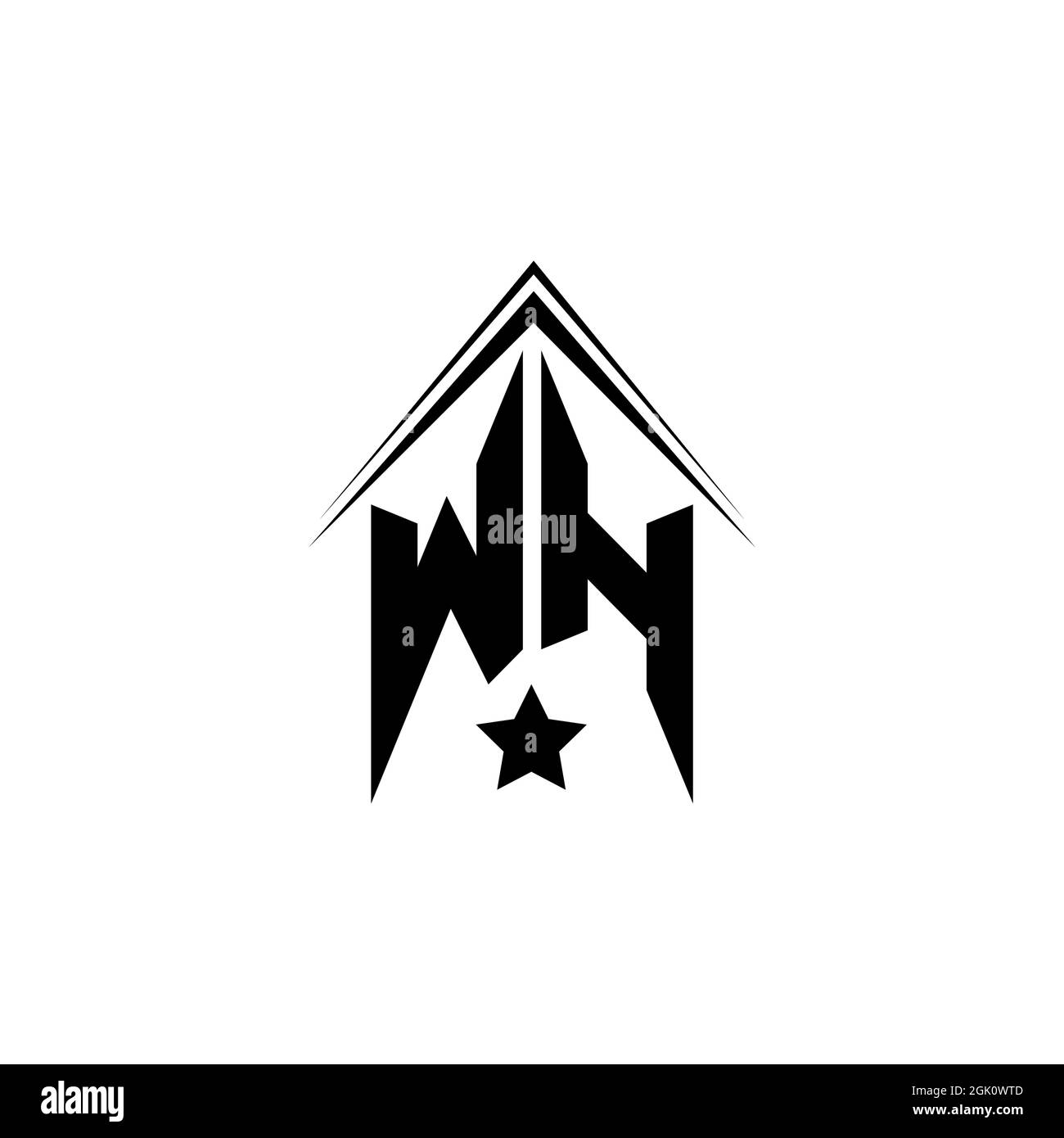 Initial WH logo design with Shape style, Logo business branding Stock Vector Image & Art - Alamy