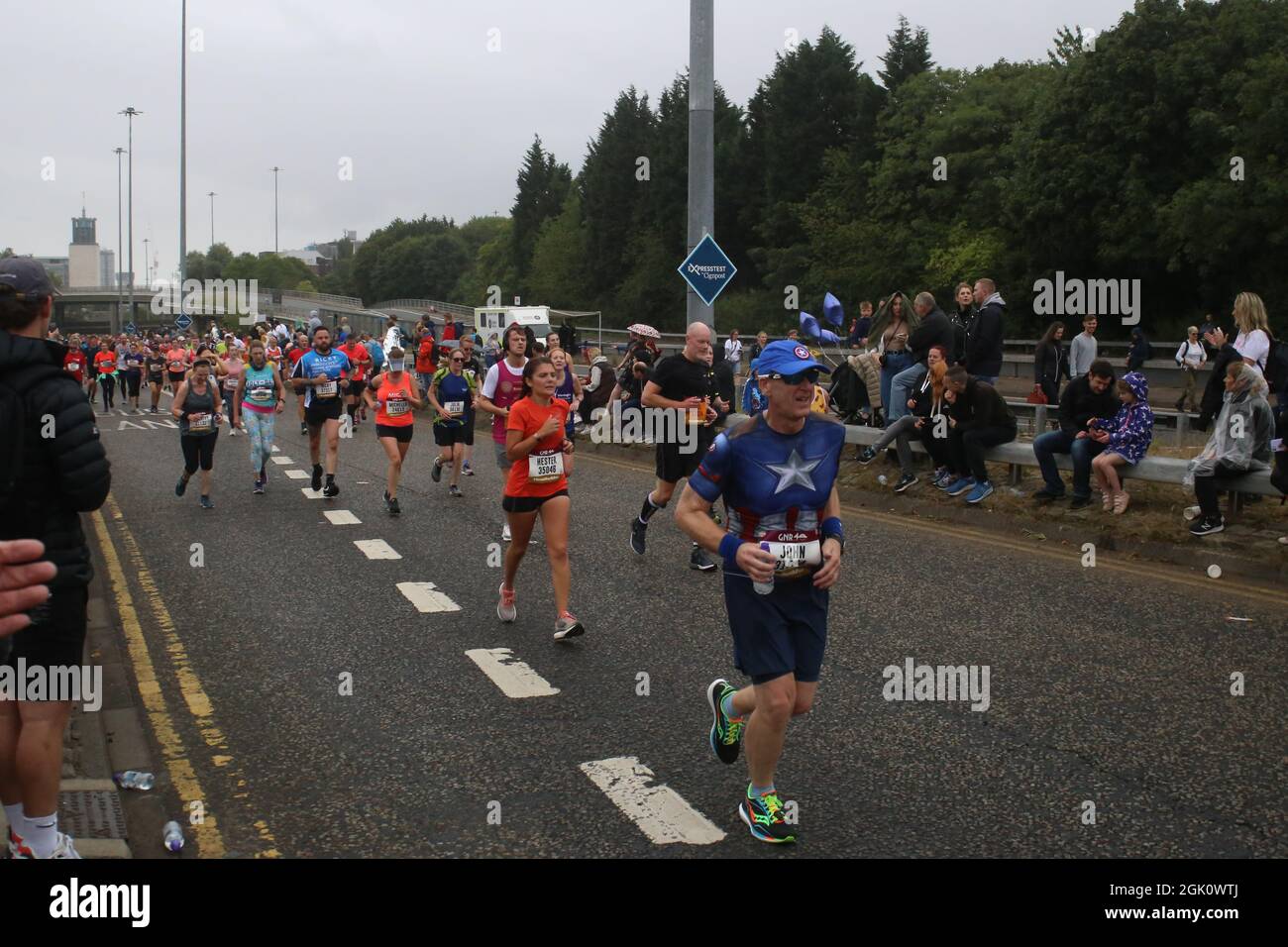 Newcastle upon Tyne, UK. 12th Sep 2021. The Great North Run 2021, 40th ...