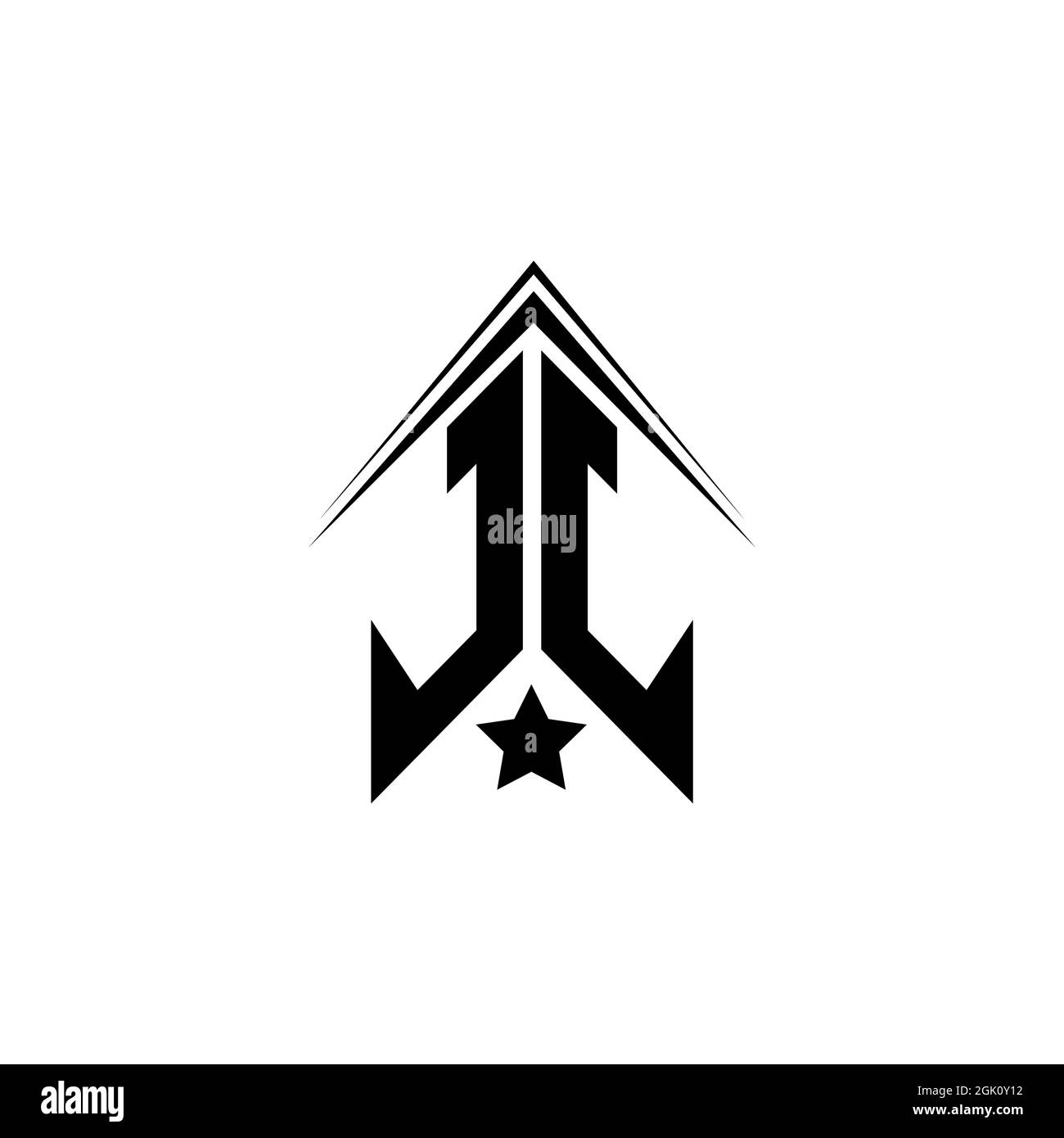 Initial JJ logo design with Shape style, Logo business branding Stock Vector Image & Art - Alamy