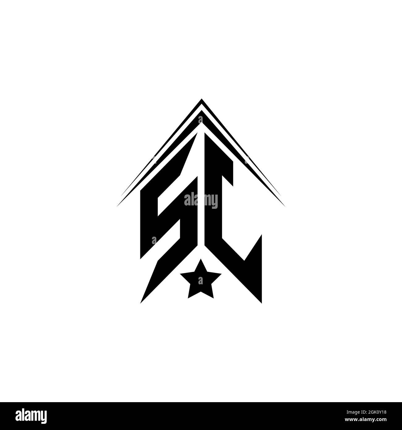 Initial SJ logo design with Shape style, Logo business branding Stock ...
