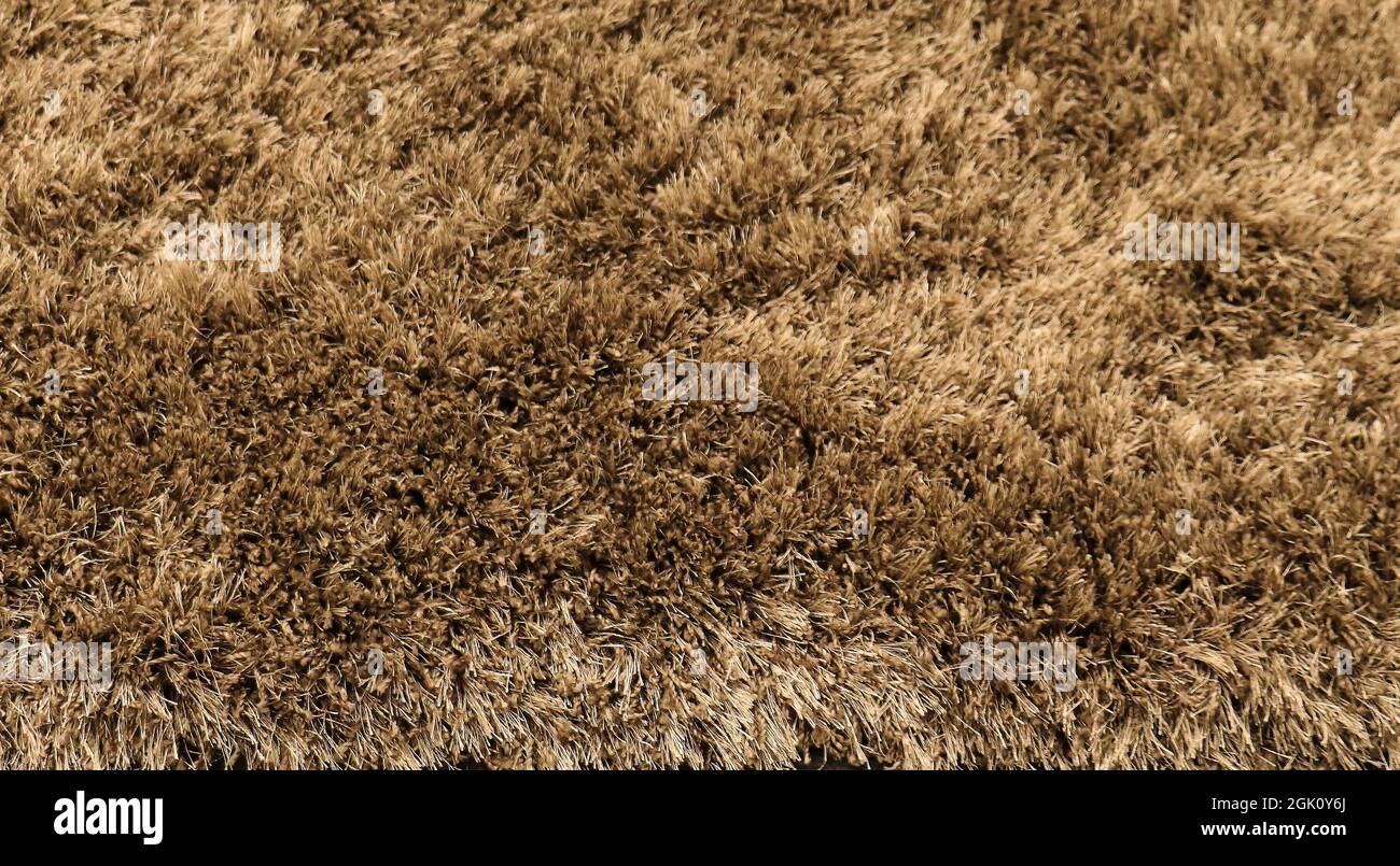 Beige wool material carpet strings fibre texture background Stock Photo ...