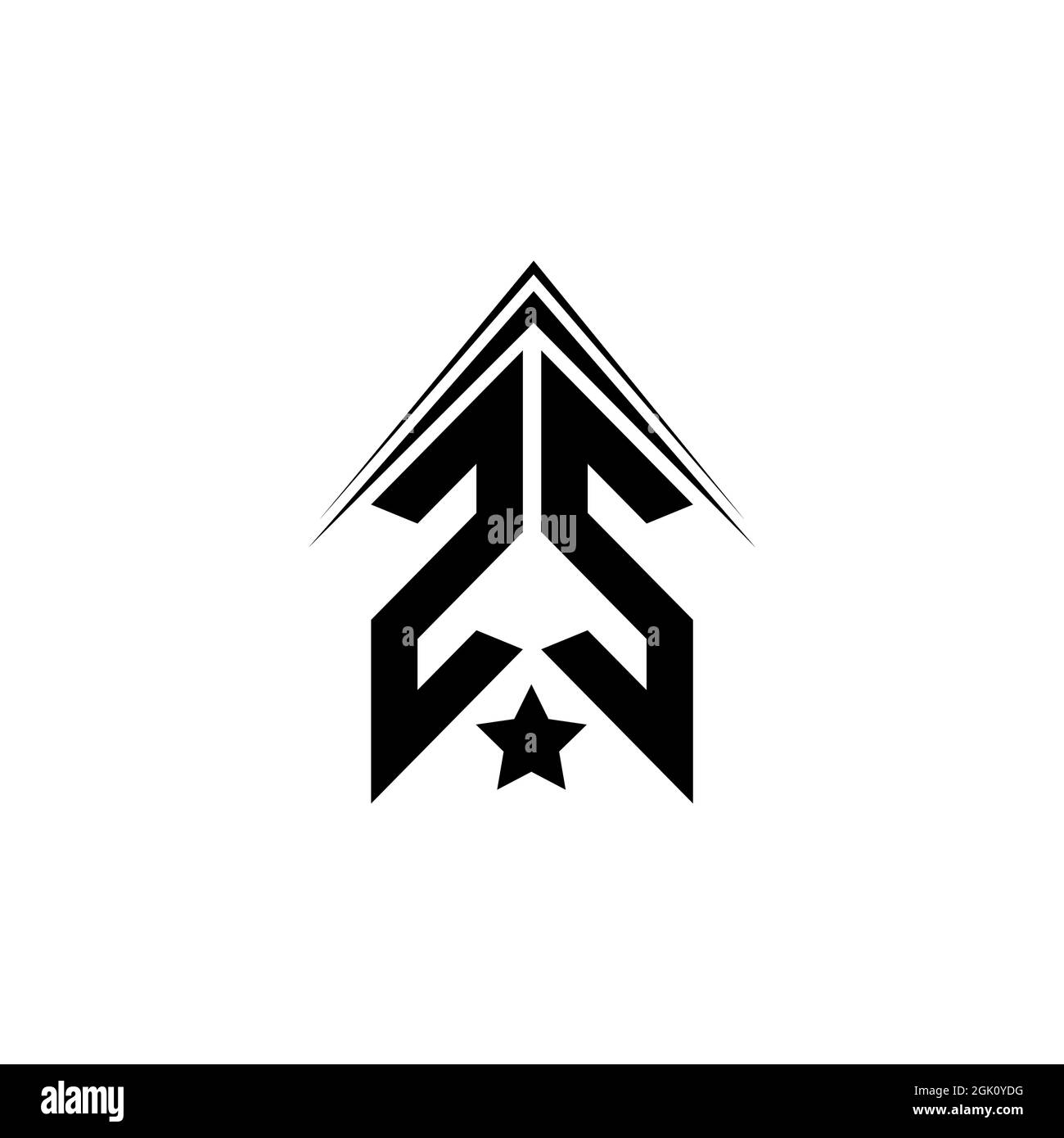 Initial ZS logo design with Shape style, Logo business branding Stock ...