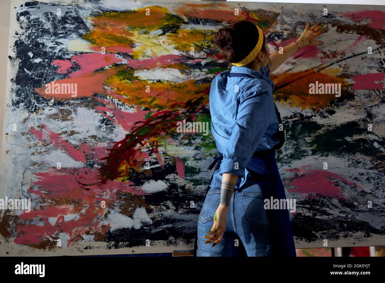 Female Back Painting