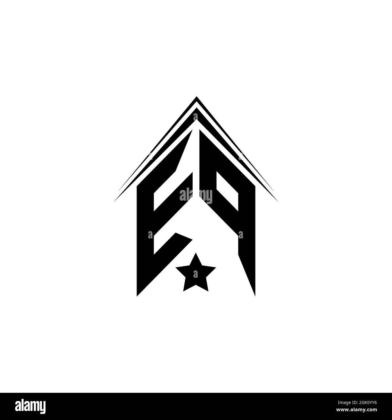 Ep minimal logo design hi-res stock photography and images - Alamy